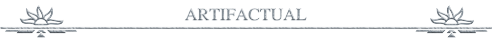 Artifactual ~ whats new 2